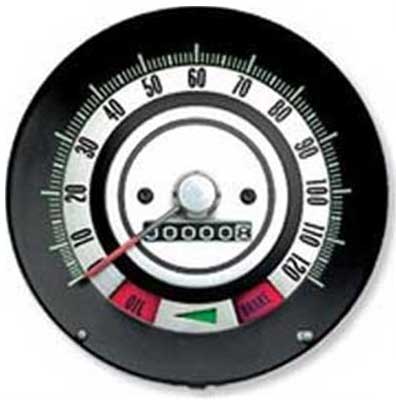Speedometer - 120 MPH without Speed Warning - 68 Camaro – Cornerstone ...