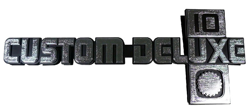 Fender Emblems - "Custom Deluxe 10" - LH/RH Pair – Cornerstone Auto Fab
