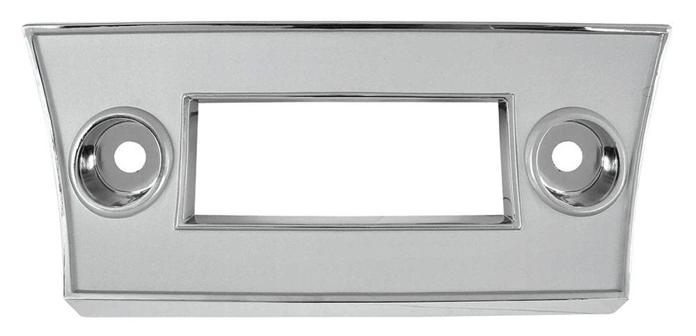 Radio Bezel - Chrome - 66 Chevelle El Camino – Cornerstone Auto Fab