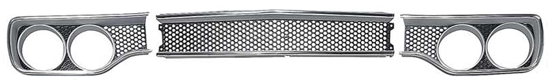 Grille Set - Center & Headlamp Bezels - 70 GTX – Cornerstone Auto Fab