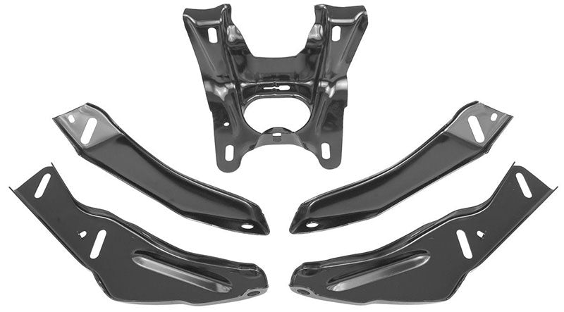 Rear Bumper Bracket Set (5pcs) - 68 Chevelle (Except Wagon ...